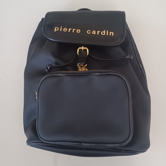 Pierre Cardin | Bags | Pierre Cardin Backpack Black Made In China ...